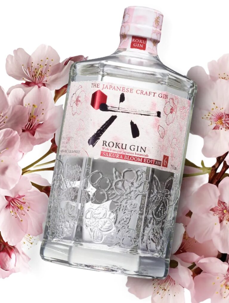 Køb Suntory Roku Gin Sakura Bloom 43% | På lager | Gins.dk